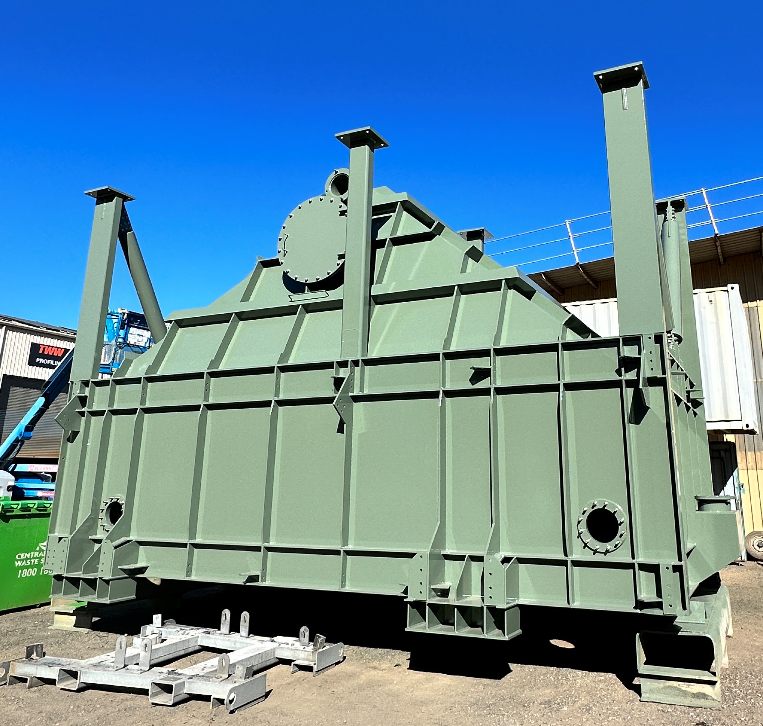 Sump Assembly Fabrication for Hunter Valley Mine | T.W. Woods